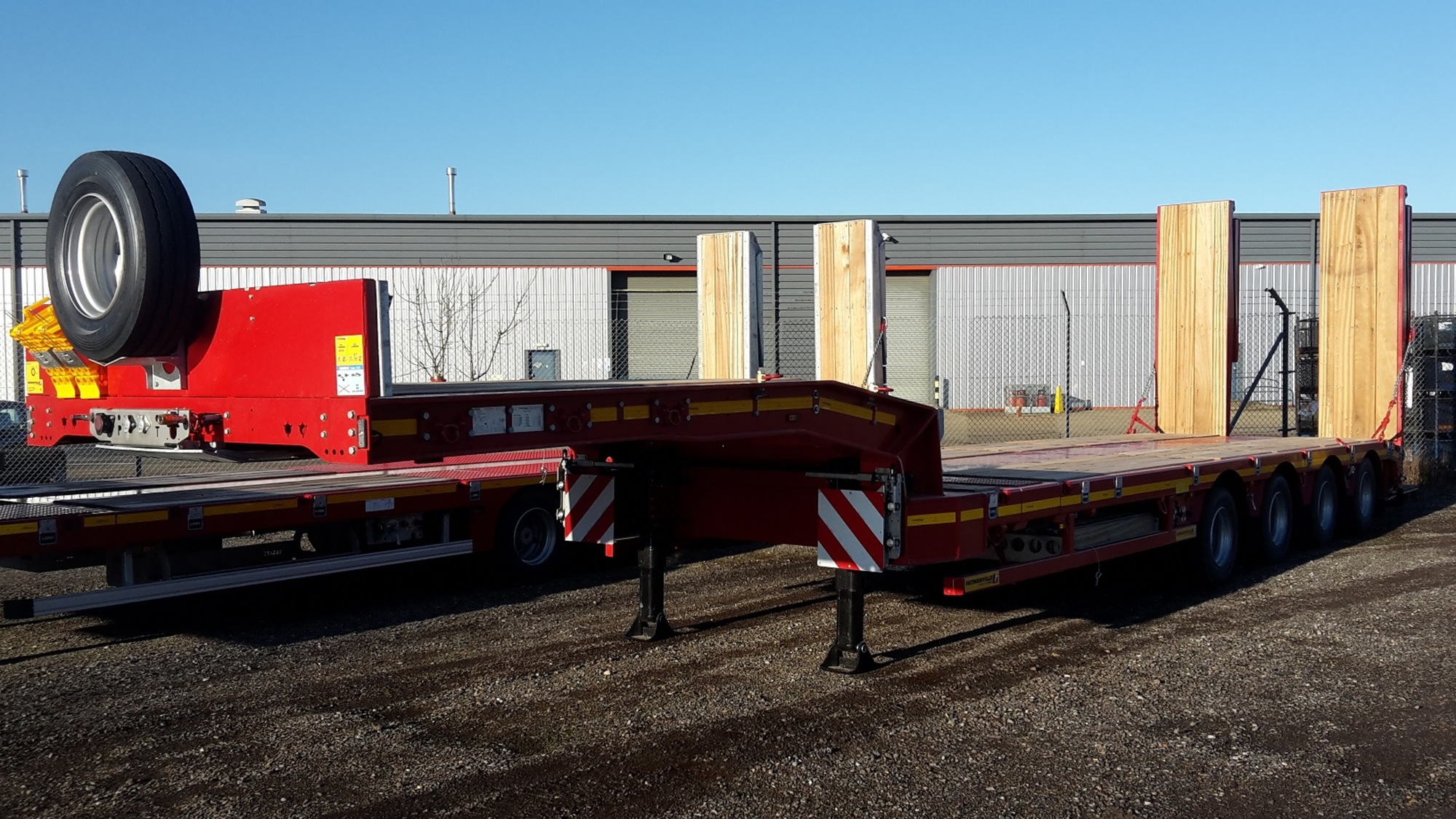 Faymonville 4 Axle Multimax Semi-Trailer Trailer Truck For Sale MVC002 ...