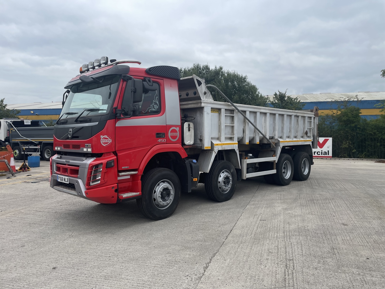 32 Tonne Volvo FM 450 Tipper Truck For Sale PO68WLB | MV Commercial